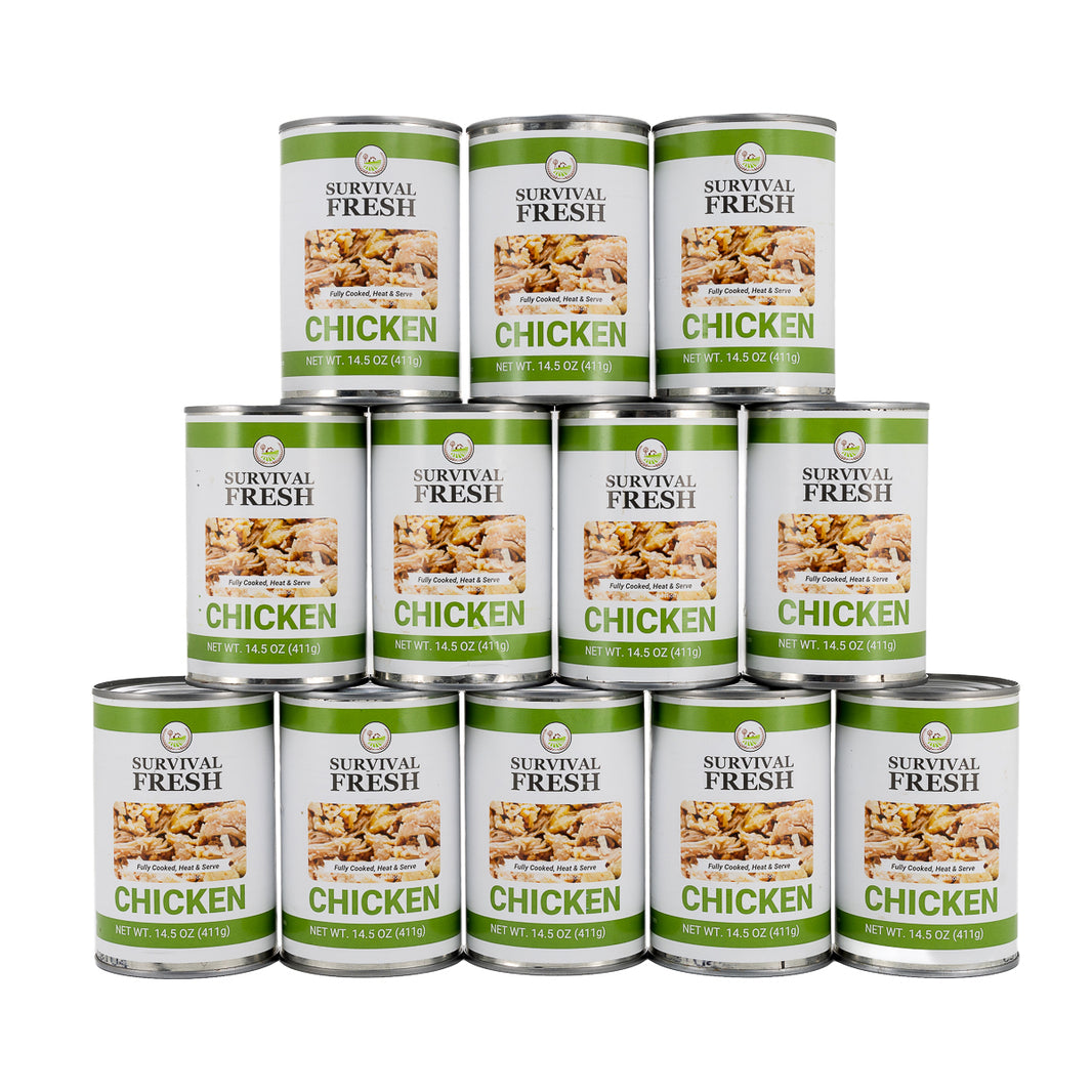 Canned Meat - All-Natural - Long Lasting | Survival Frog