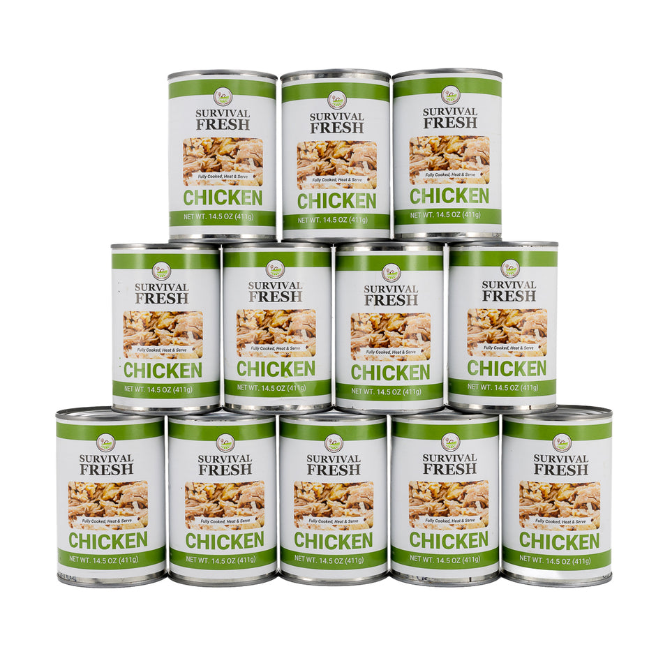 Canned Meat - All-Natural - Long Lasting | Survival Frog