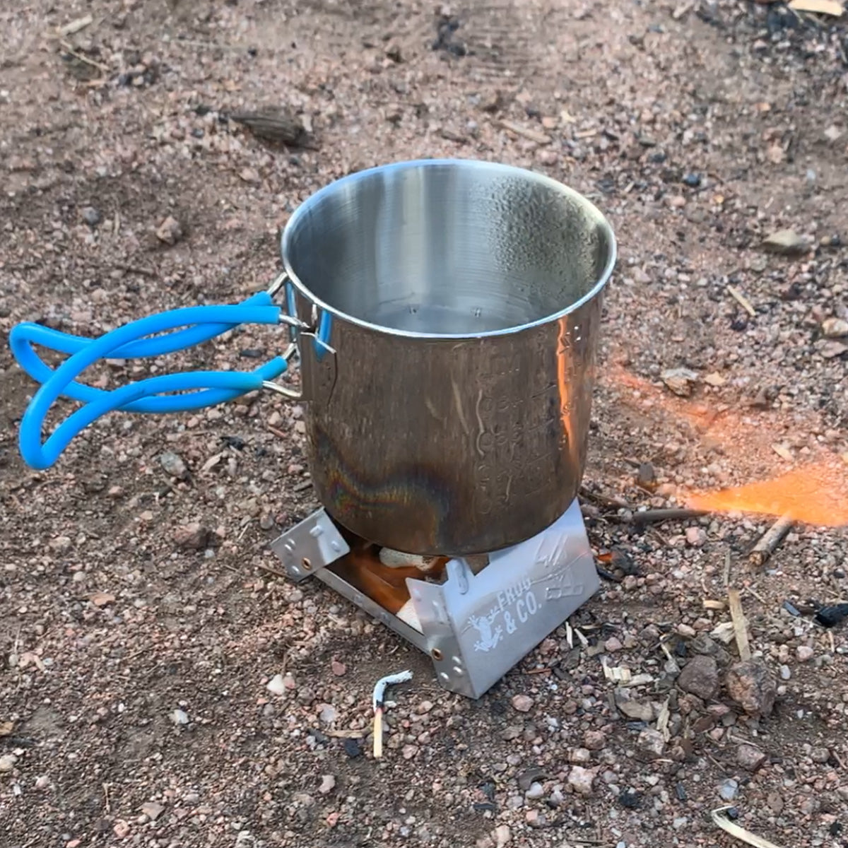 Pocket Stove with Smokeless Fuel Tablets – Survival Frog